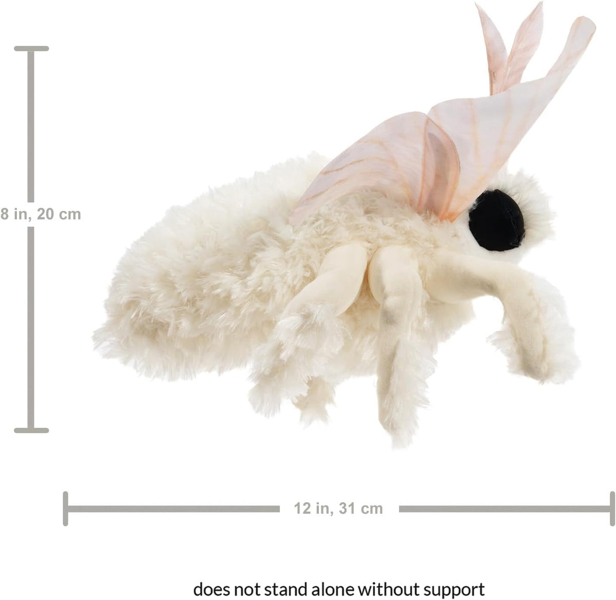Poodle Moth Folkmanis Puppet – Puppets On the Pier