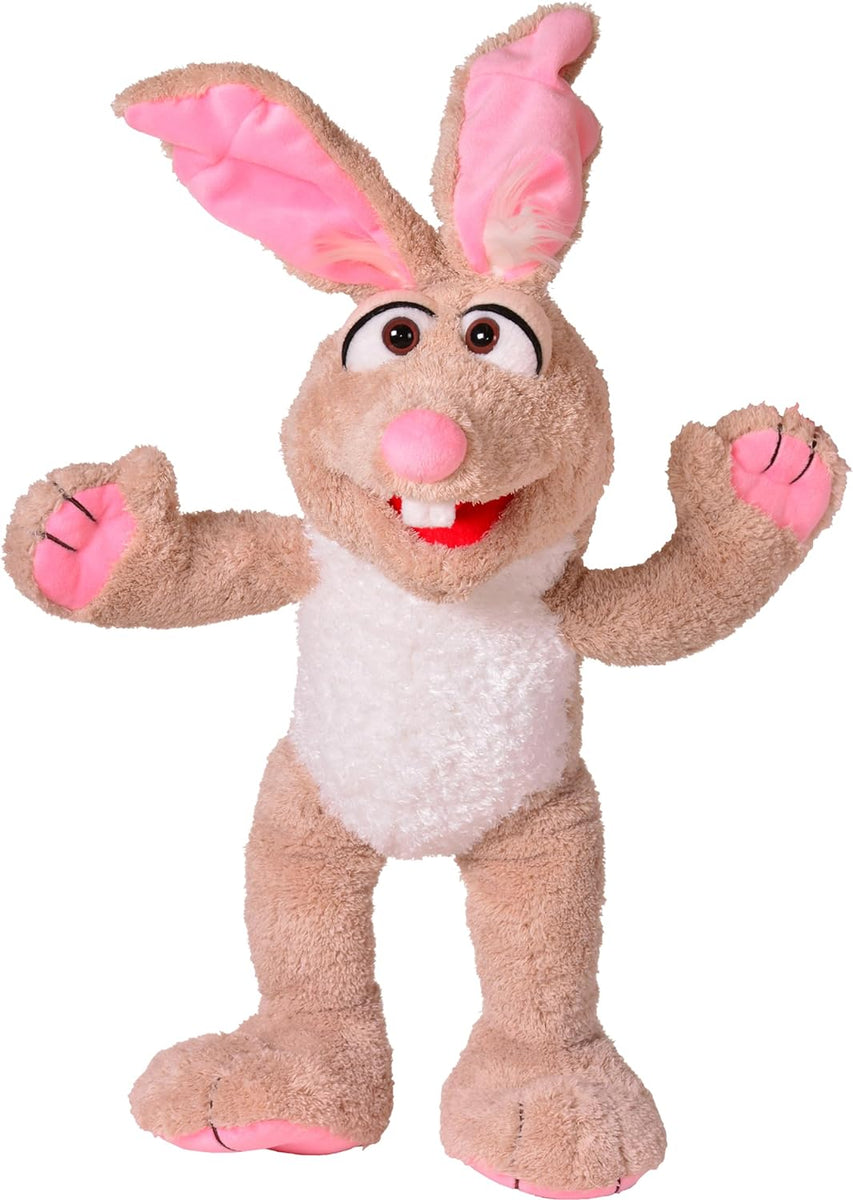 Living Puppets - Herbie The 24-Inch Big Rabbit, Plush Hand Puppet ...